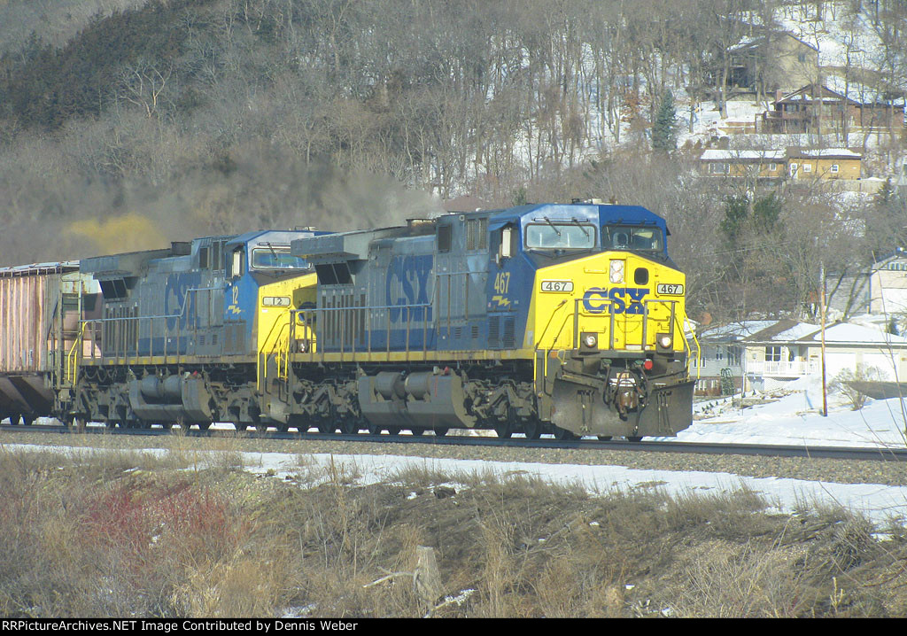 CSXT 467-12, BNSF's St.Croix Sub.
